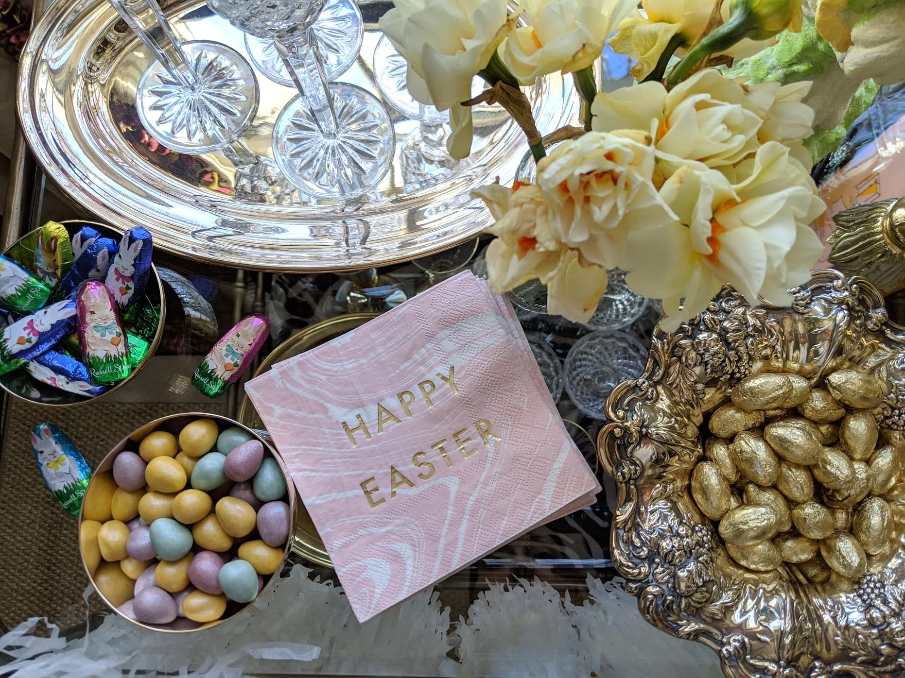 Happy Easter - Pretty Pink Tulips